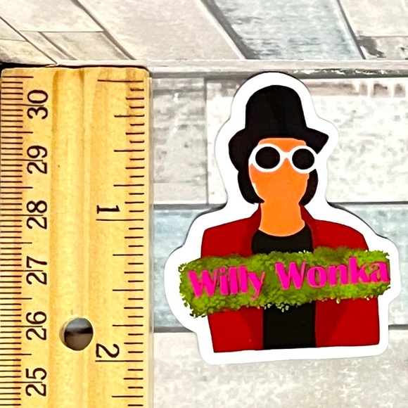 Office | 110 Willy Wonka Waterproof Vinyl Sticker Decal | Poshmark